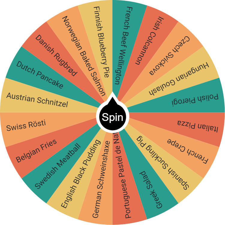 Food | Decision Wheel - Random Picker