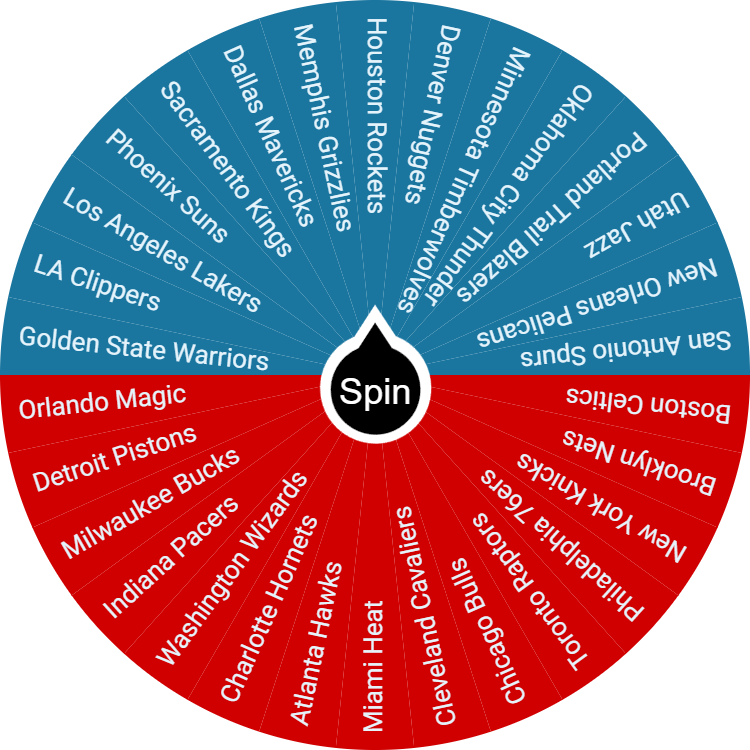 Random NBA Teams Generator | Decision Wheel - Random Picker