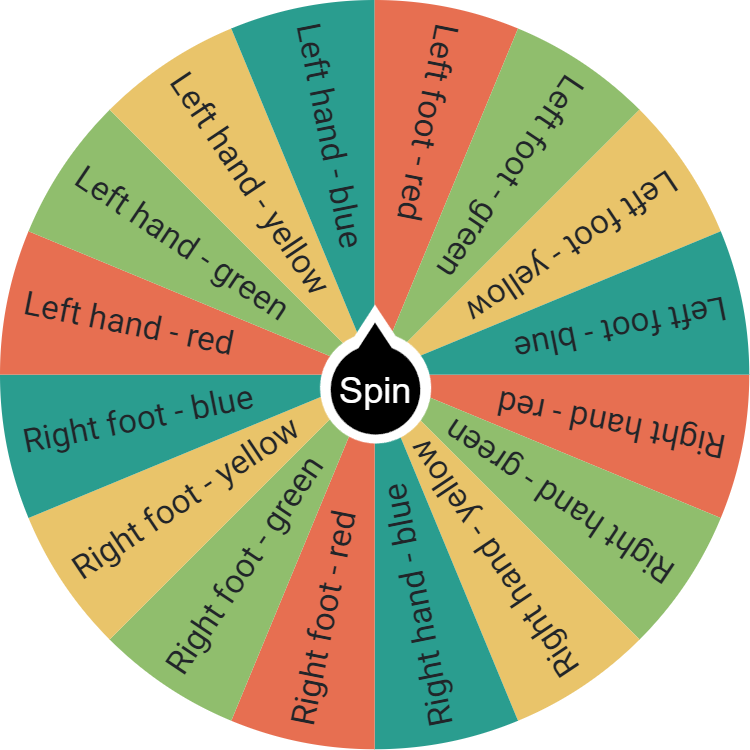 Twister Spinner Wheel | Decision Wheel - Random Picker